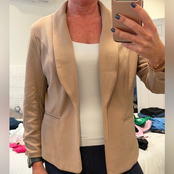 Bar III | Jackets & Coats | Bar Iii Classic Beige Blazer | Poshmark